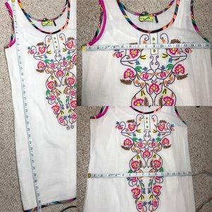 Modcloth | Dresses | Nwt Kas New York For Modcloth Embroidered Dress ...